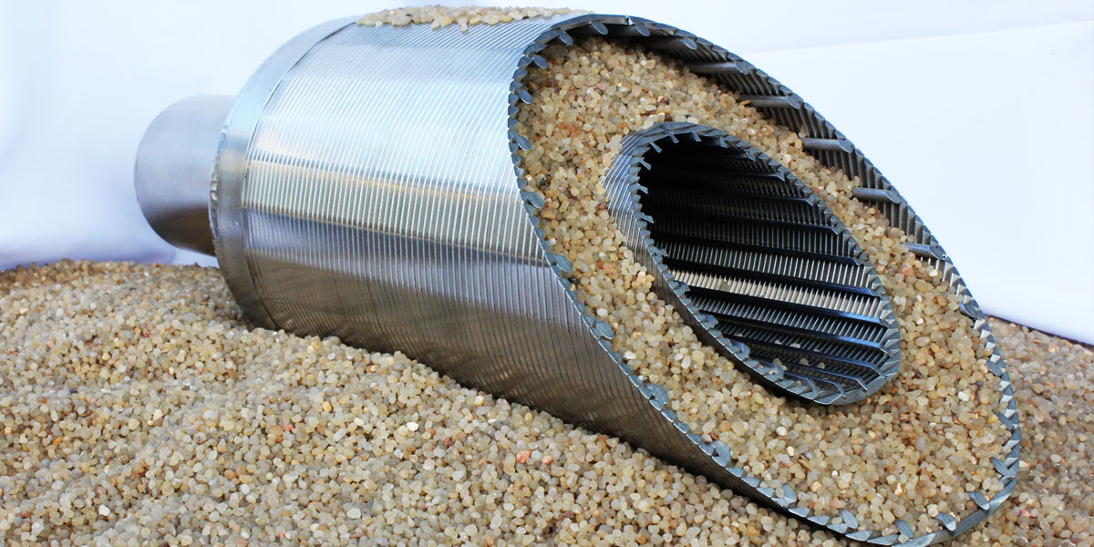 Stainless Steel Well Screen, Wedge,Slot Type Johnson Screen Water Filter